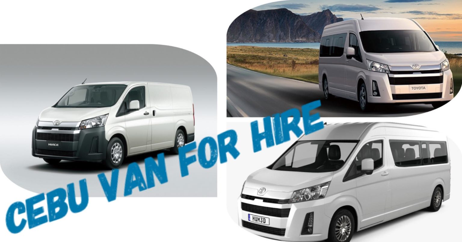Cebu City Van Rental - Van For Hire with Driver and Fuel in Cebu